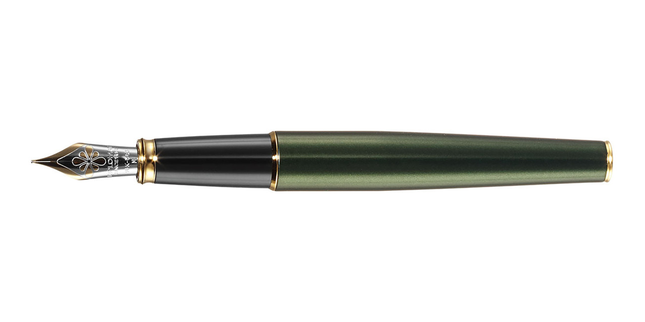 Diplomat Excellence A2 fountain pen evergreen gold