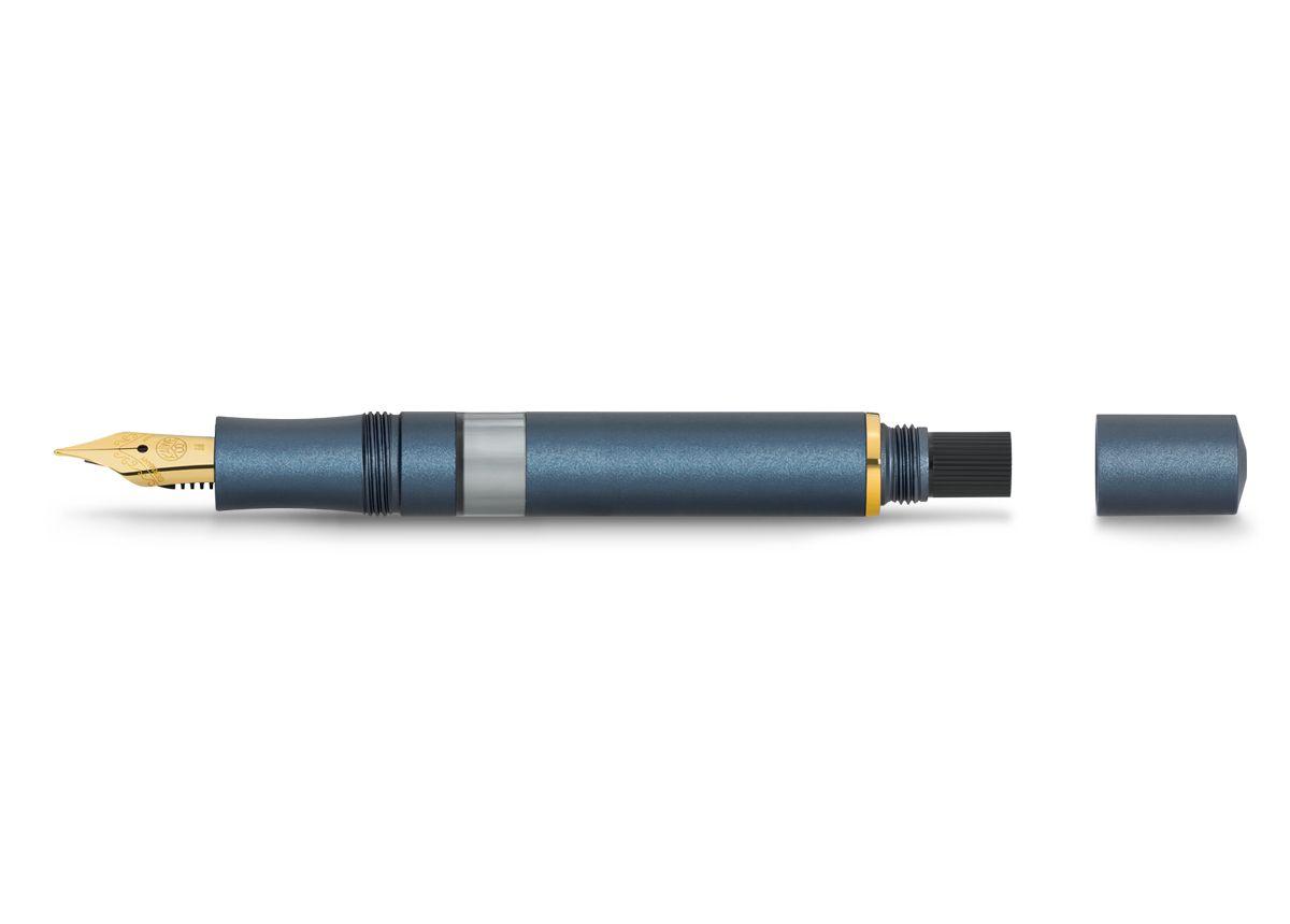 Kaweco PISTON SPORT AL Navy/Gold